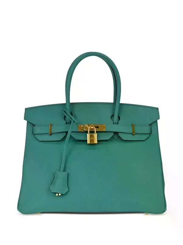 Hermès 2019 30 Birkin Tote Bag - Blue