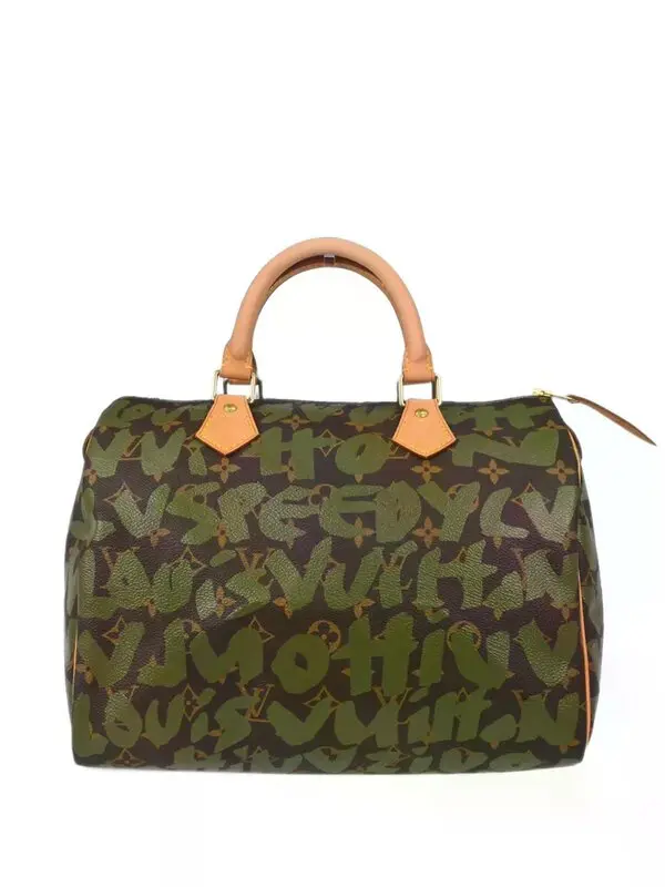 LOUIS VUITTON Speedy 30 Monogram Graffiti Tote Bag
