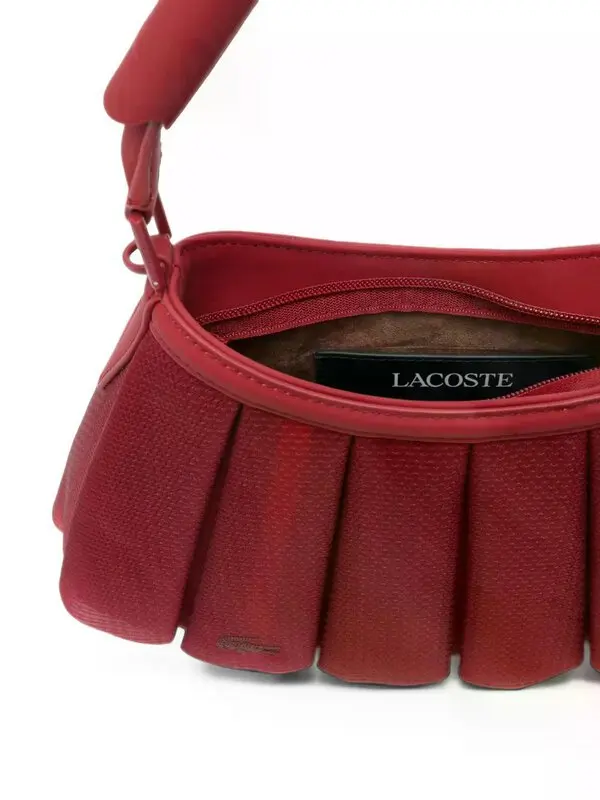 Lacoste Small Lenglen Pleated Shoulder Bag