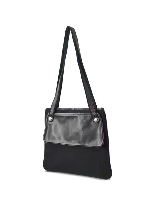 Hermès 2005 Mrs. Hippie Shoulder Bag - Black