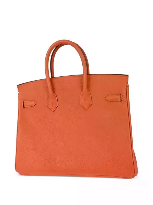 Hermès 2012 25 Birkin Tote Bag - Orange