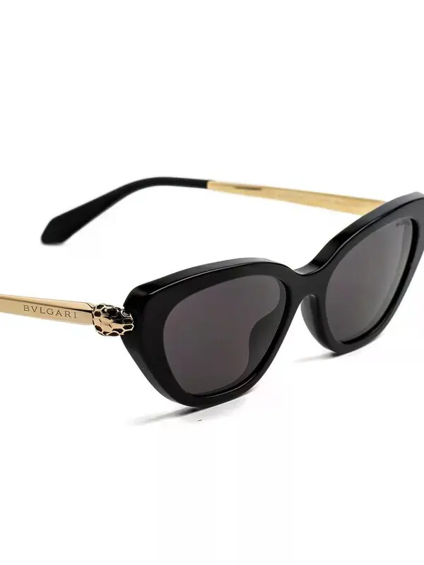 BVLGARI Serpenti Cat-eye Sunglasses - Black