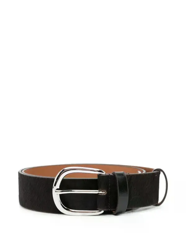 ALYSI Leather Belt - Black
