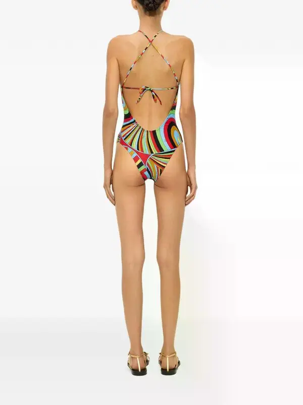 Emilio Pucci Iride Print Swimsuit
