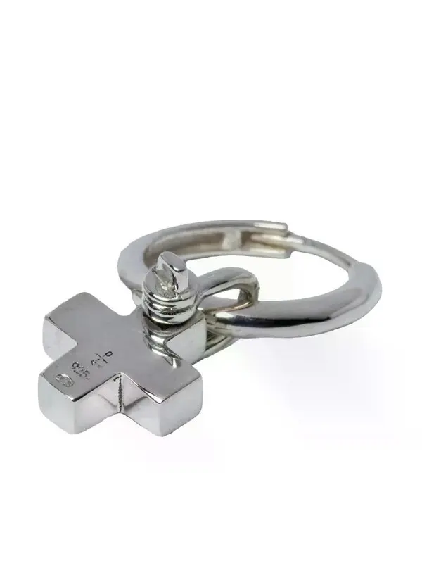 PARTS OF FOUR Cross-charm Earring