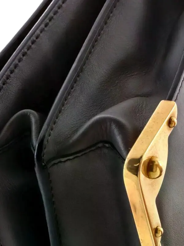 Prada Cahier Leather And Saffiano Leather Small Crossbody Bag