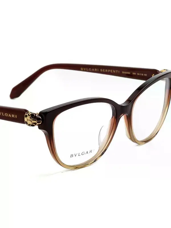 BVLGARI Serpenti Cat-eye Glasses