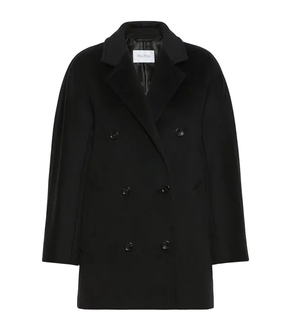 Max Mara Virgin Wool-cashmere Short 101801 Icon Coat