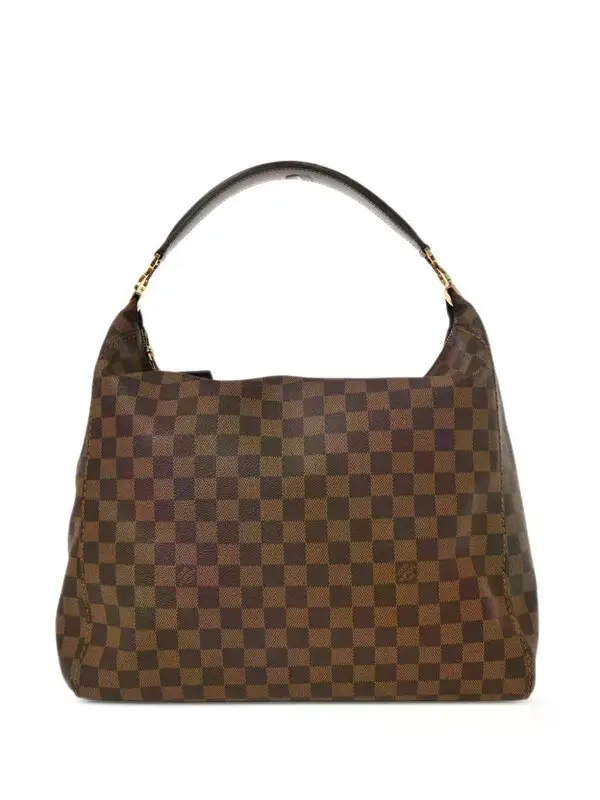LOUIS VUITTON Gm Damier Portobello Tote Bag - Brown