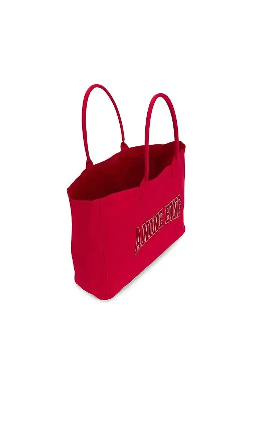 ANINE BING Leo Canvas Tote