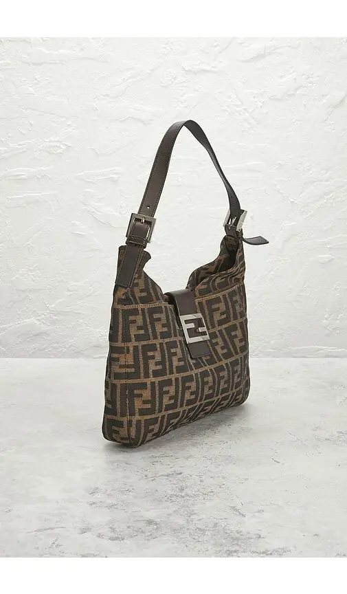 FWRD RENEW Fendi Zucca Hobo Bag