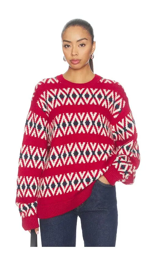FRAME The Oversized Sweater In . Also