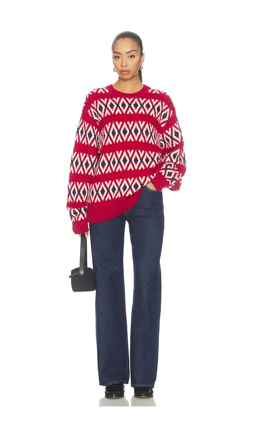 FRAME The Oversized Sweater In . Also