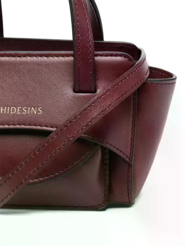 HIDESINS Logo-print Leather Mini Bag