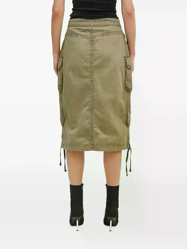 Alpha Industries Cargo Drawstring Midi Skirt