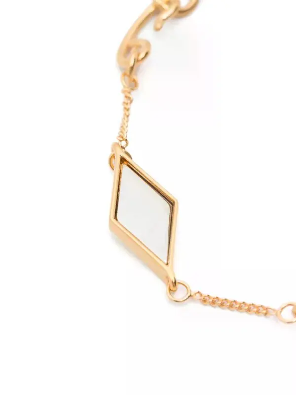 JIL SANDER Rhombus-charm Bracelet