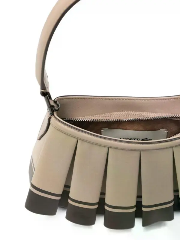 Lacoste X Mackintosh S Lenglen Pleated Colour-block Tote Bag
