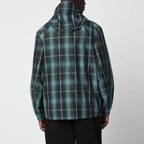 MONCLER X FRGMT Black And Green Jitsuyō Windbreaker In Technical Fabric