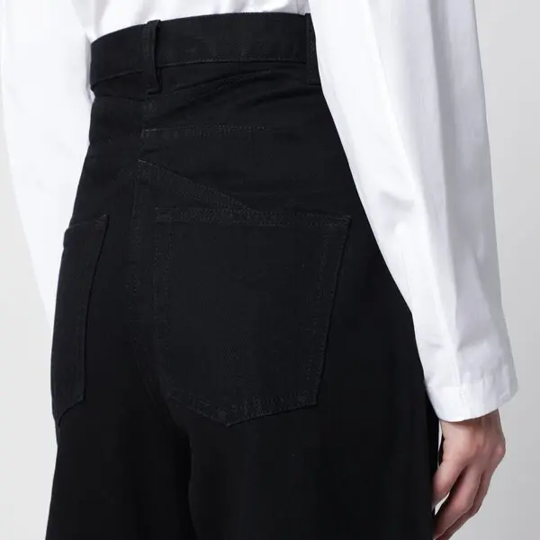 Alaïa Denim Wide Leg Jeans