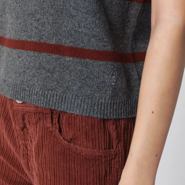 Alexandra Golovanoff Mini Andre Stripes 21 Cashmere T-shirt