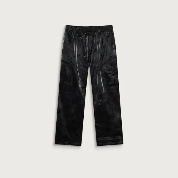 Y3 Marble Nylon Tapered Pant In | Size: | Nylon/polyamide | End Clothing - Black