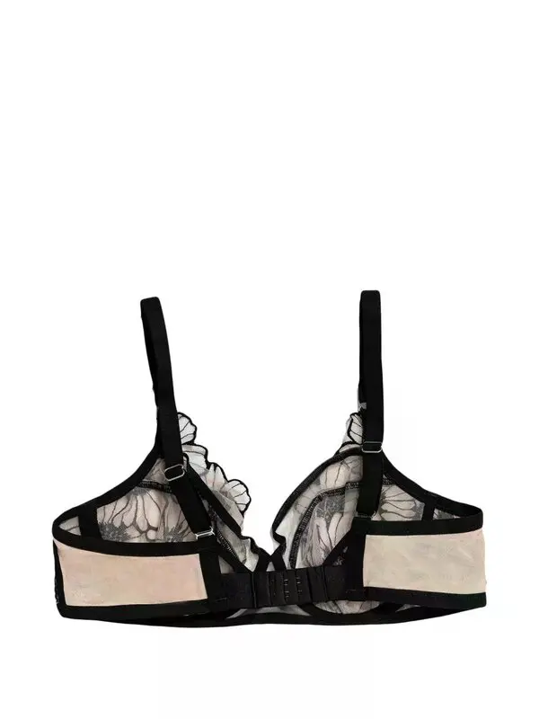 Chantelle Floral-applique Bra - Neutrals