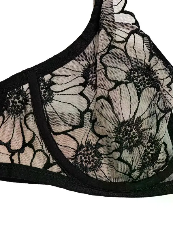 Chantelle Floral-applique Bra