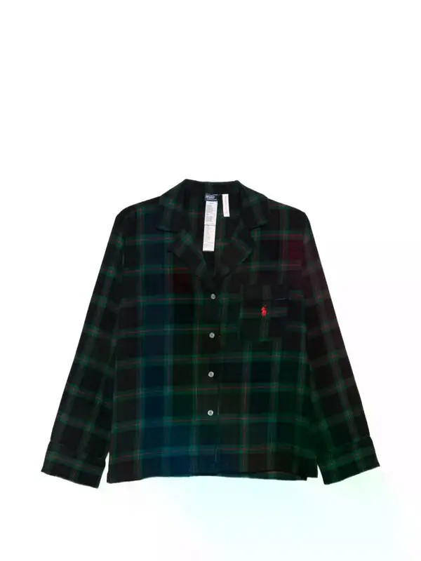 Polo Ralph Lauren Plaid Flannel Pajamas - Blue