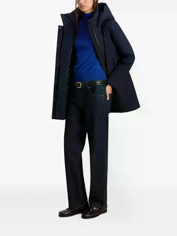 Woolrich Marshall Hooded Parka - Blue