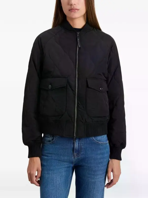 Woolrich Quilted Bomber Jacket