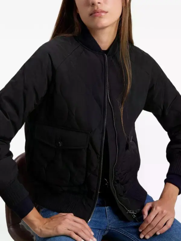 Woolrich Quilted Bomber Jacket