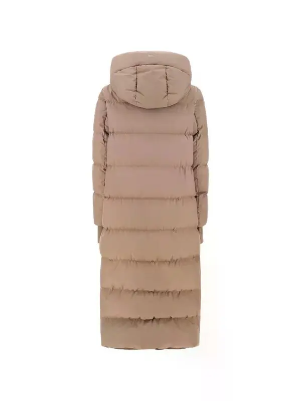 Herno Striped Quilted Padded Coat