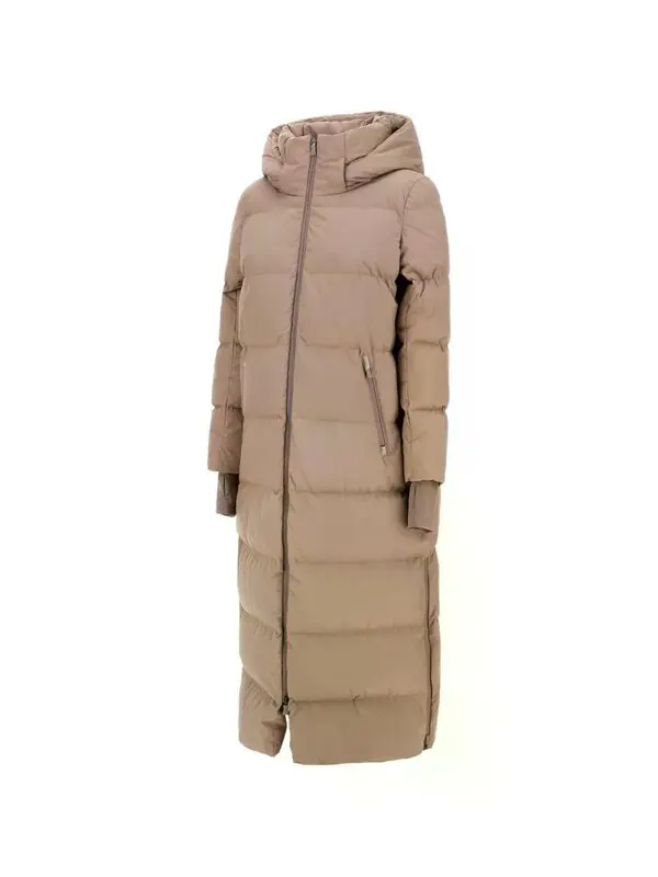 Herno Striped Quilted Padded Coat