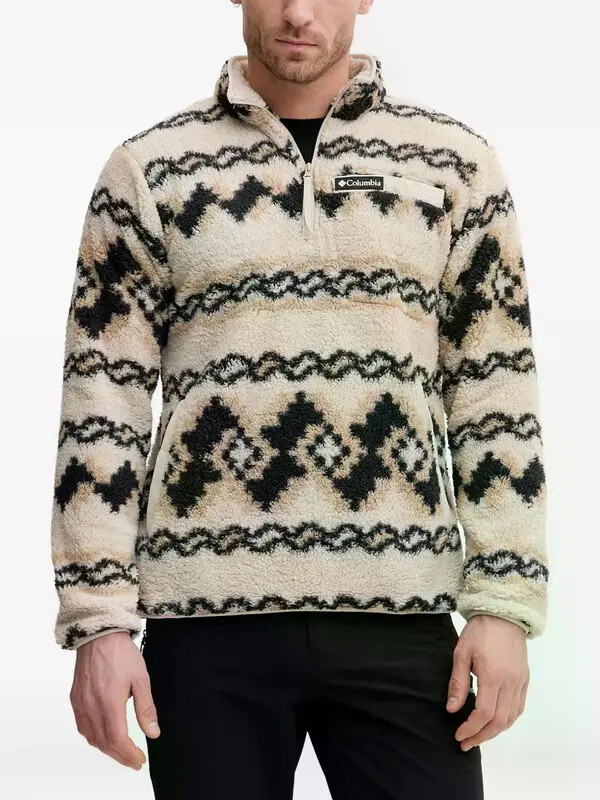 Columbia Rugged Ridge™ Geometric Patterned Zip Sweater