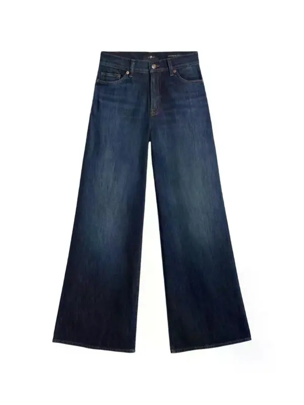 7 For All Mankind Wide-leg Jeans