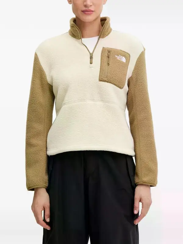 The North Face Fleece-texture Quarter-zip Sweatshirt