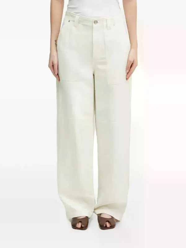 WALES BONNER Hymn Button-flap Pocket Trousers