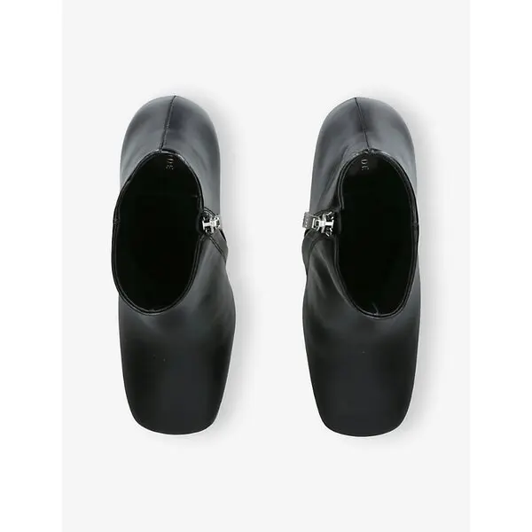 JUDE Credo Heeled Leather Ankle Boots