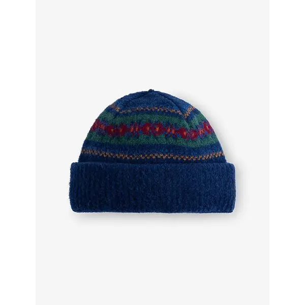 Howlin' Revenge Of The Hat Wool Beanie - Blue