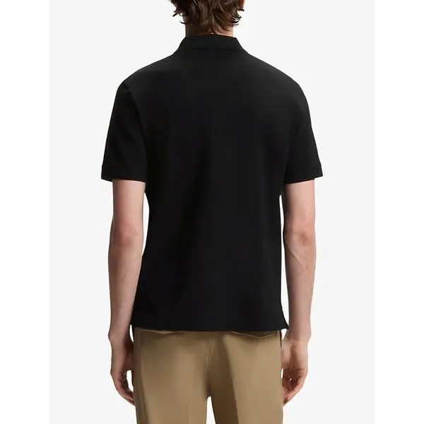 BOSS Logo-embellished Cotton Polo Shirt