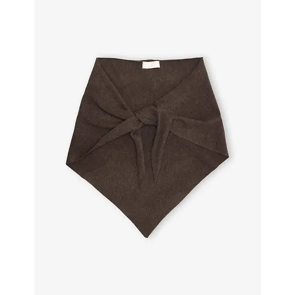 FWSS Momento Mini Merino-wool Scarf - Chocolate