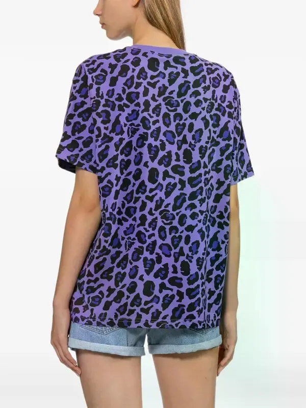 AAPE BY *A BATHING APE Wild-leopard Pattern T-shirt