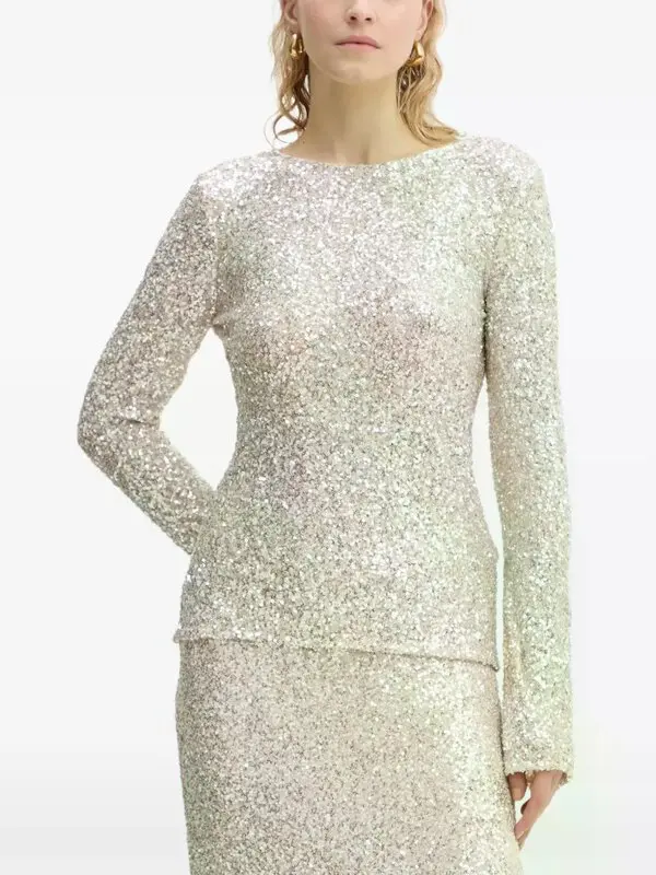 BRUUNS BAZAAR Sequin Top