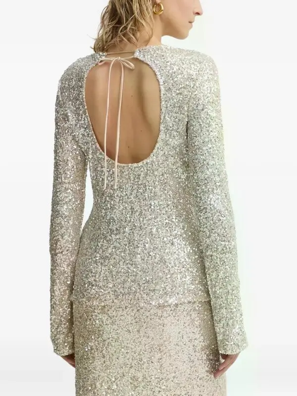 BRUUNS BAZAAR Sequin Top