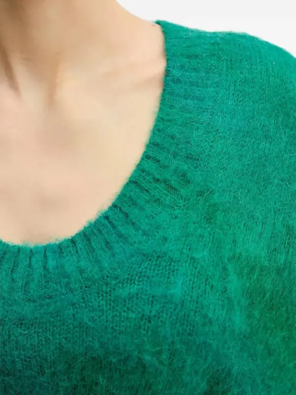 BENETTON V-neck Sweater - Green