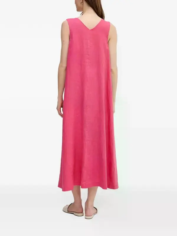 BENETTON V-neck Midi Dress