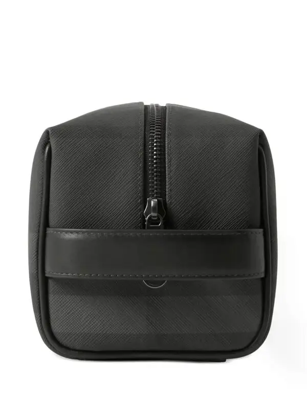 Burberry Check-pattern Travel Pouch
