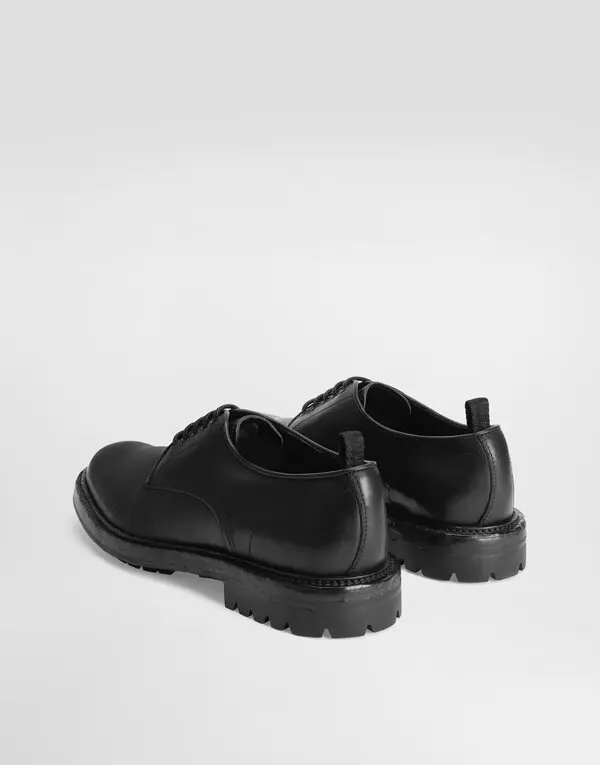 Dolce & Gabbana Calfskin Derby Shoes Lace-ups