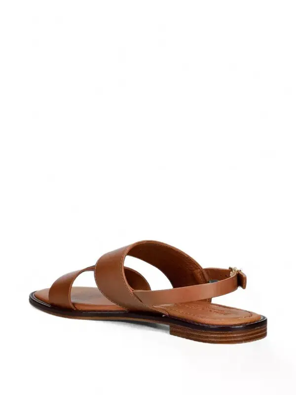 Marc O'polo Buckle-fastening Leather Flat Sandals