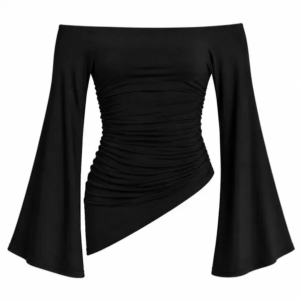CELESTINE & MAE Seraphine Batwing Asymmetric Top